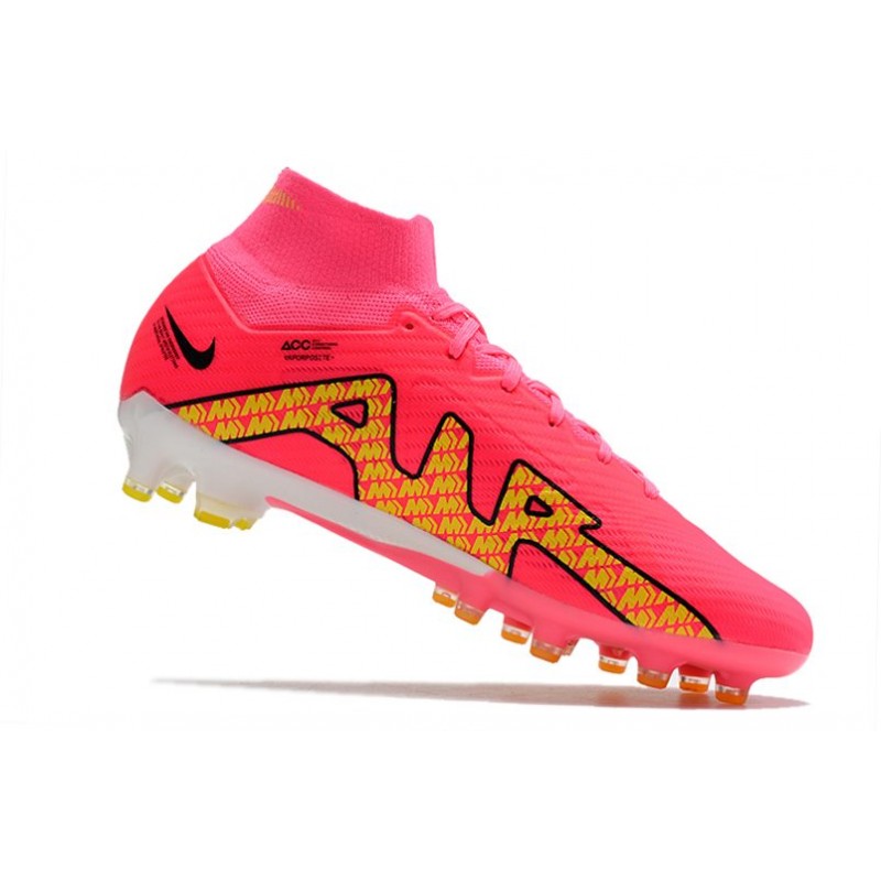 Nike Zoom Mercurial Superfly 9 Elite AG Red Gold
