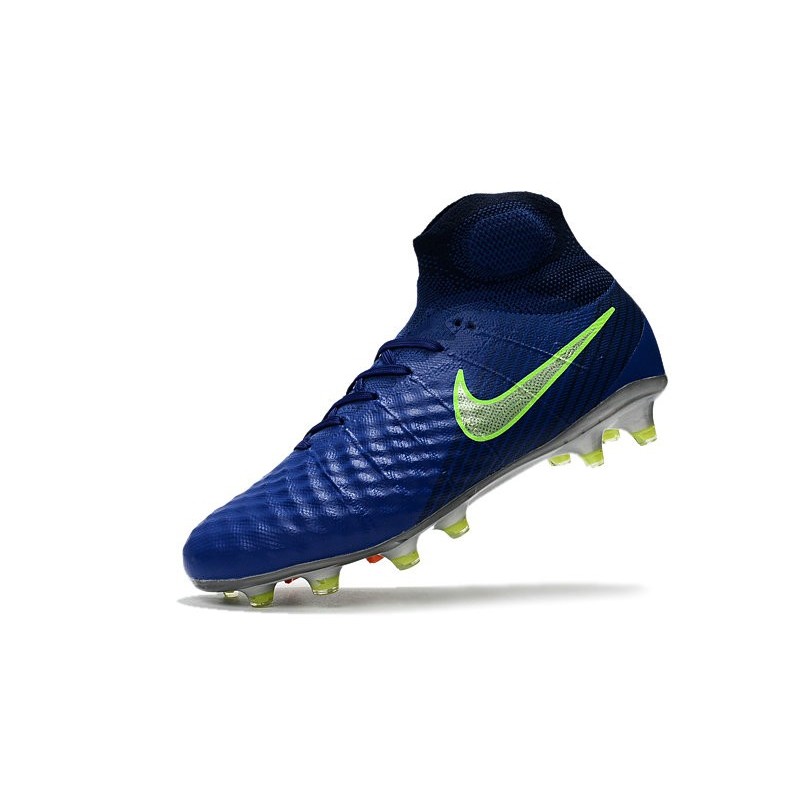 Nike Magista Obra 2 FG Firm Ground Football Cleats Royal Blue