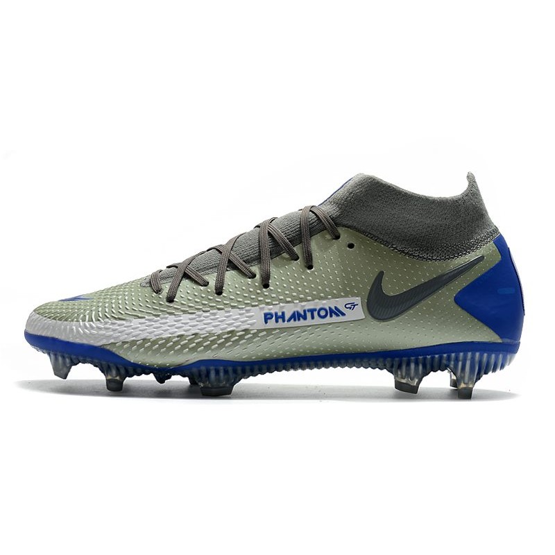 Nike Phantom GT Elite Dynamic Fit FG Boots Grey Blue